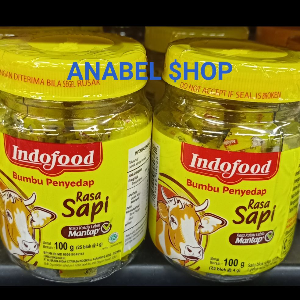 Indofood Bumbu Penyedap Kaldu Blok Rasa Sapi Cube Beef Seasoning | Lazada Indonesia