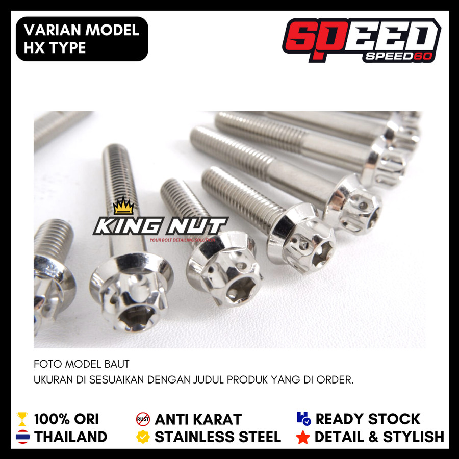 Probolt Baut Pembuangan Air Radiator Honda Pcx Adv Vario 125 150 King ...