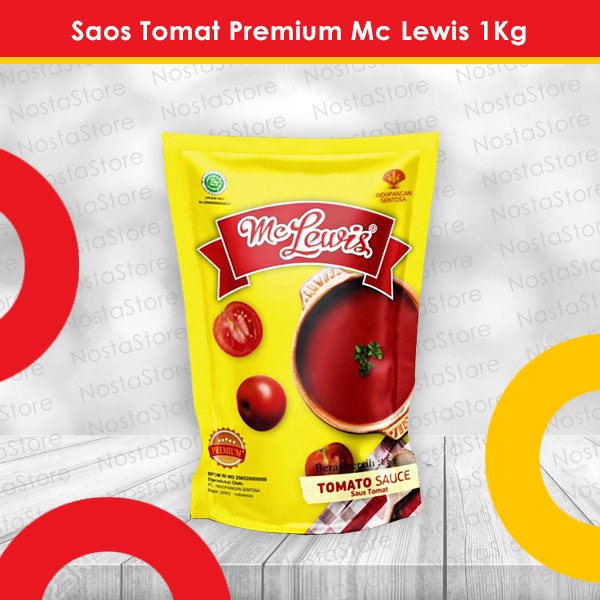 Mc Lewis Tomato Sauce / Saus Tomat Premium - 1Kg | Lazada Indonesia