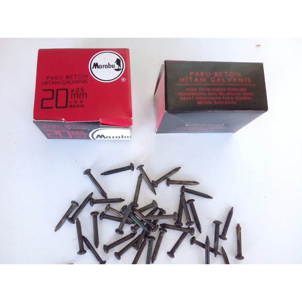 Naindo Paku Beton Khusus untuk Moulding-paku hitam -paku baja | Lazada ...