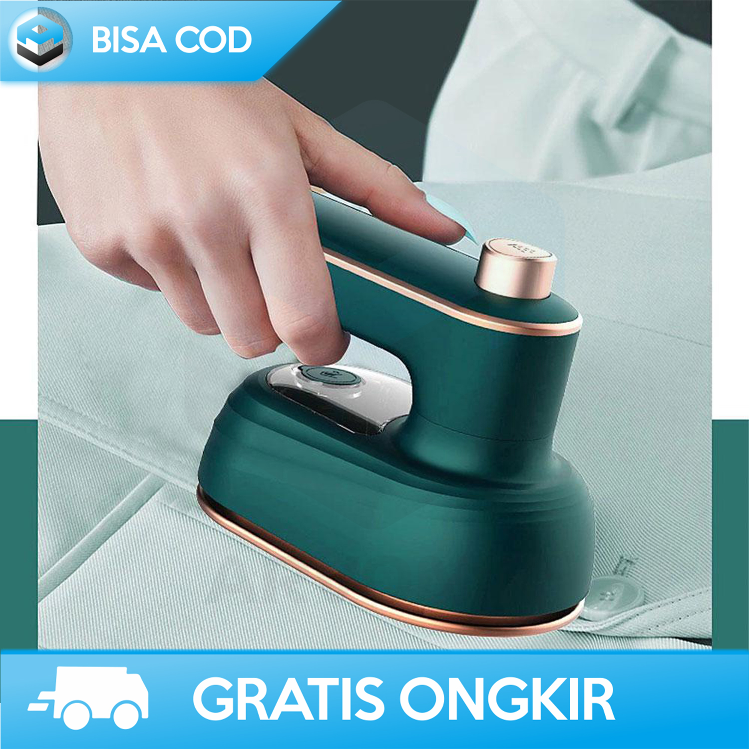 SETRIKAAN UAP 2IN1 SETRIKA MINI PORTABLE AMAN DIGUNAKAN DESAIN MODERN ...