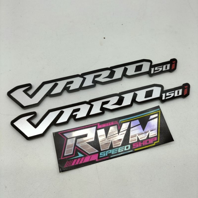 Emblem Vario Logo Vario 150i Emblem Timbul Vario 150 i Akrilik Acrylic ...