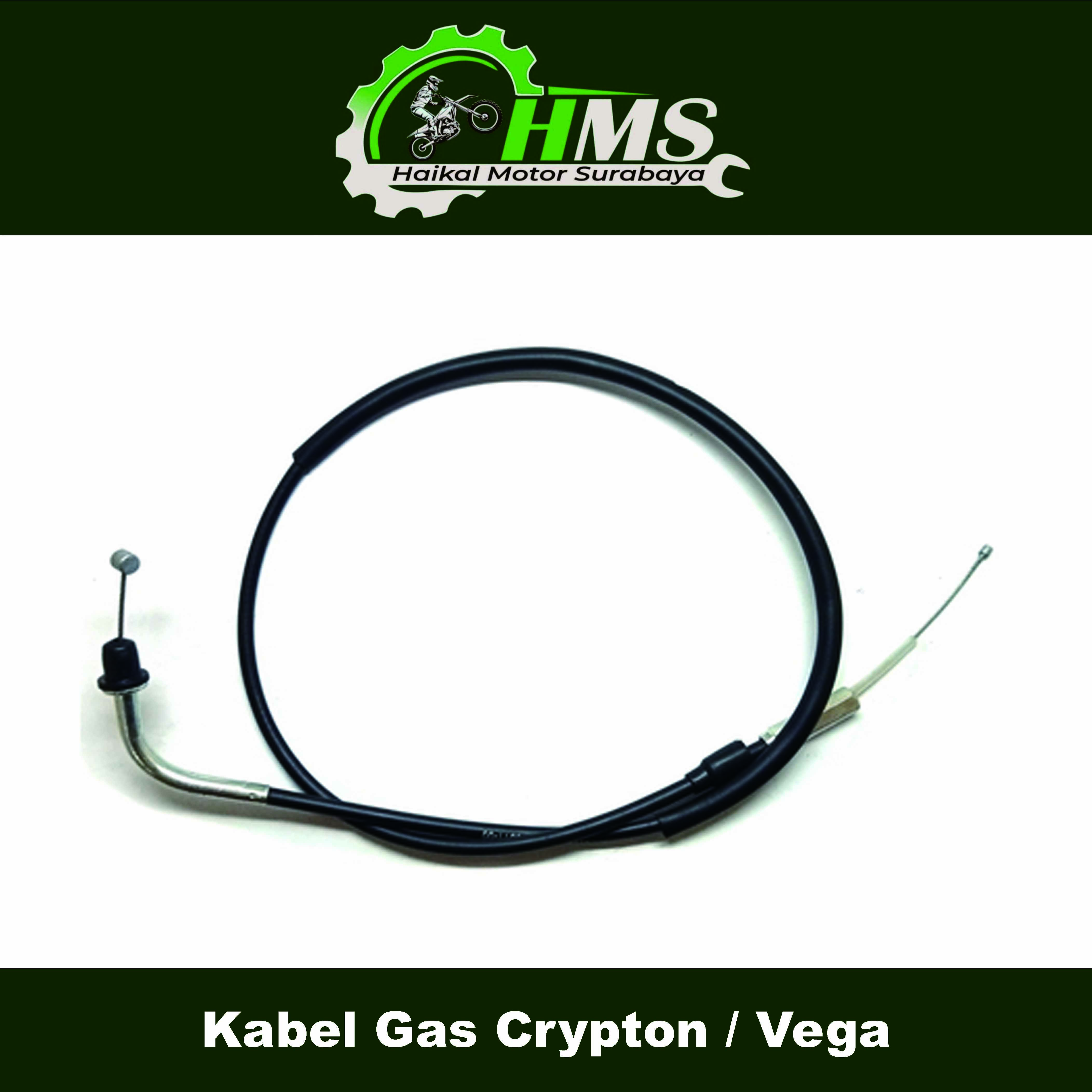 Kabel Gas Crypton / Vega - Kabel Cable Tali Kawat Throttle Iner Gas ...