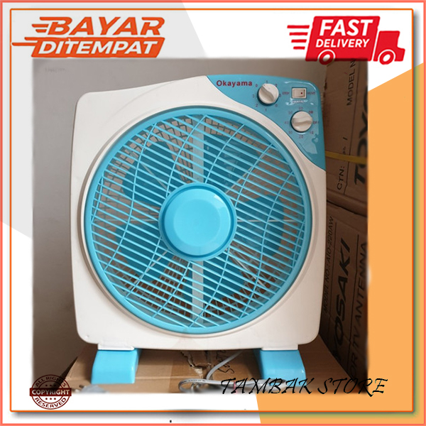 KIPAS ANGIN KOTAK OKAYAMA/BOX FAN OKAYAMA | Lazada Indonesia