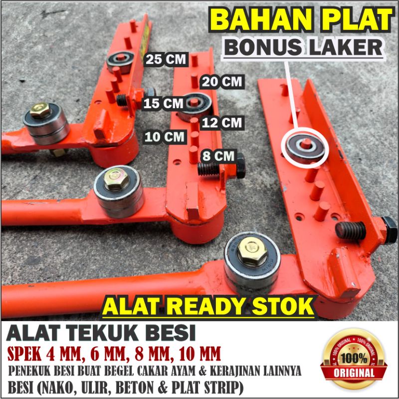 Alat Tekuk Besi Penekuk Besi Begel Cakar Ayam Spek 4 - 12 mm Besi Beton ...