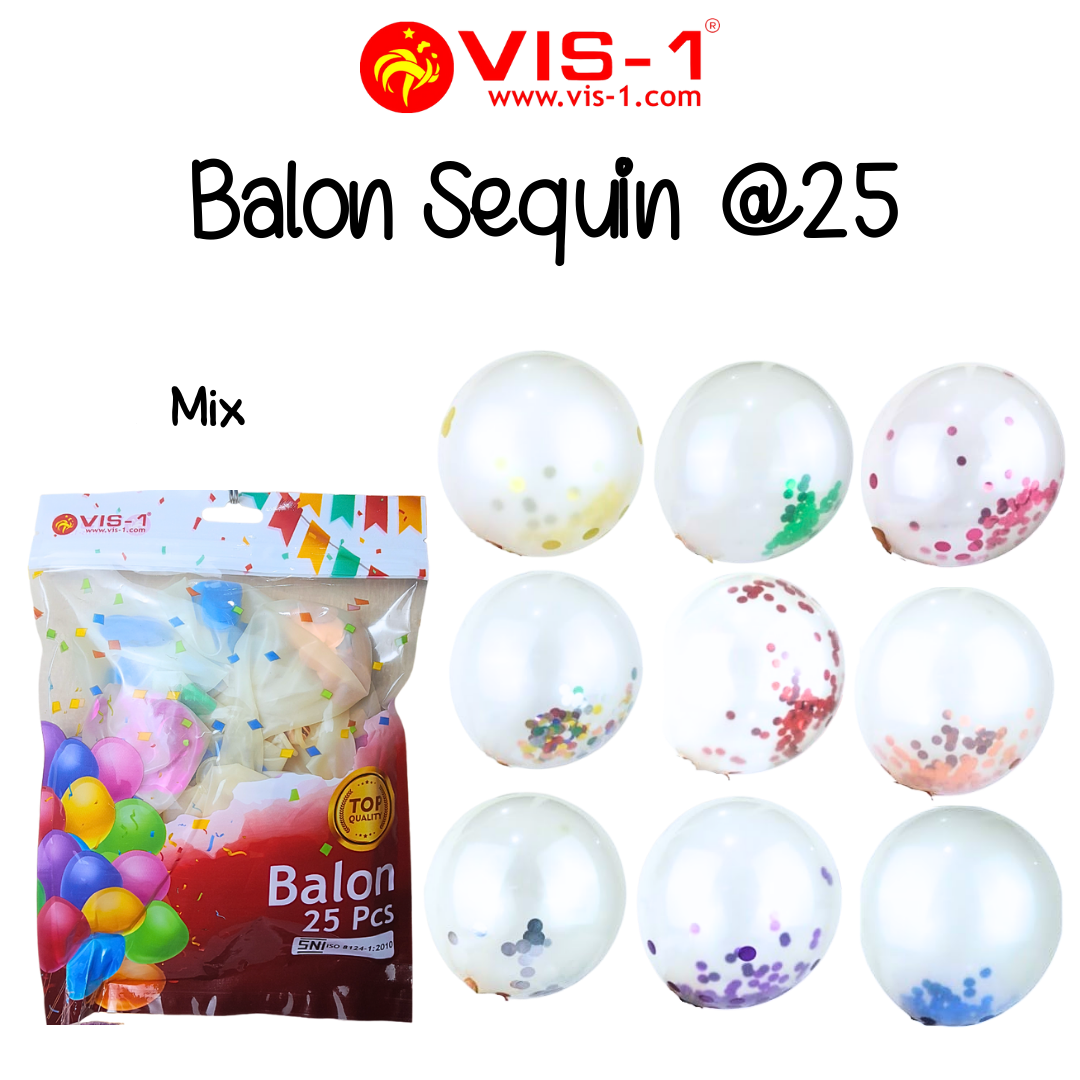 Balon isi Confetti/Balon Sequin | Lazada Indonesia