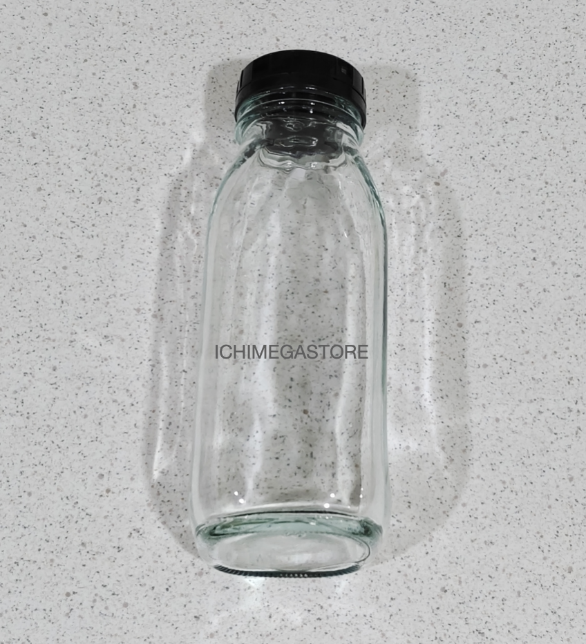 CHIMEGASTORE Botol Bumbu Dapur Kaca Milk Bottle 500 ml Botol Spice ...