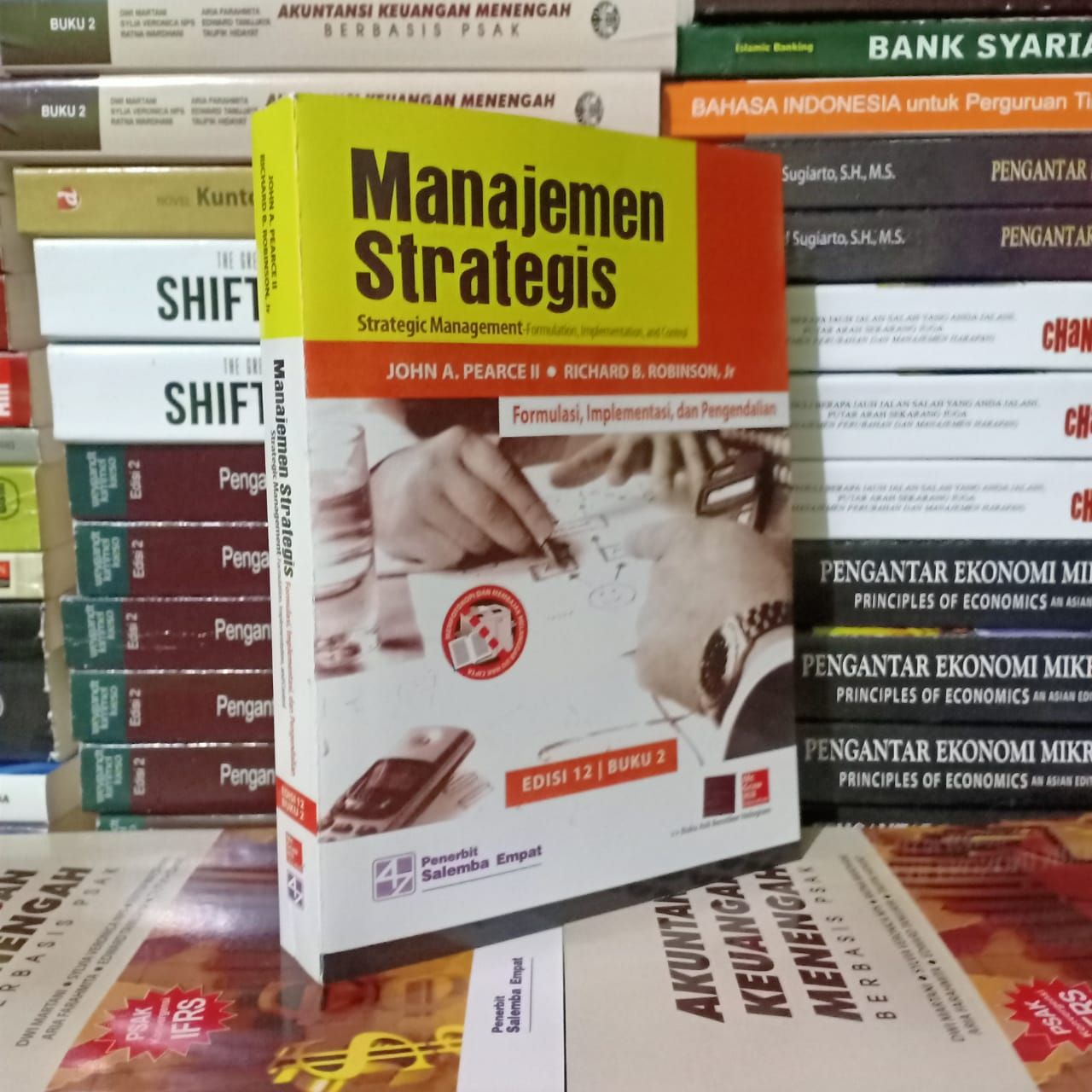 Manajemen Strategis edisi 12 buku 2 by John A Pierce | Lazada Indonesia