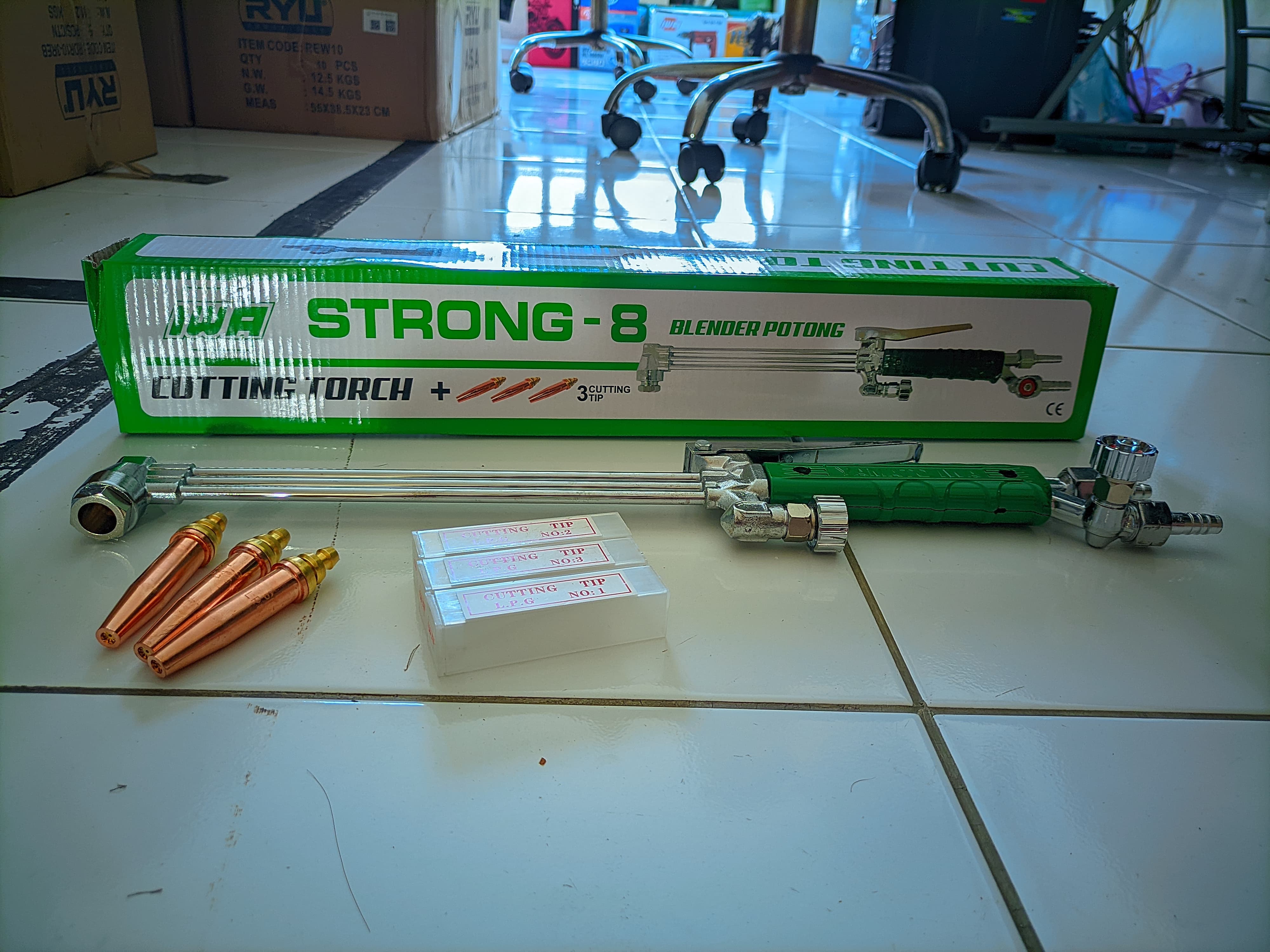 Cutting Torch LPG MAX Strong 8 / Blander Blender Las Potong IWA Free ...