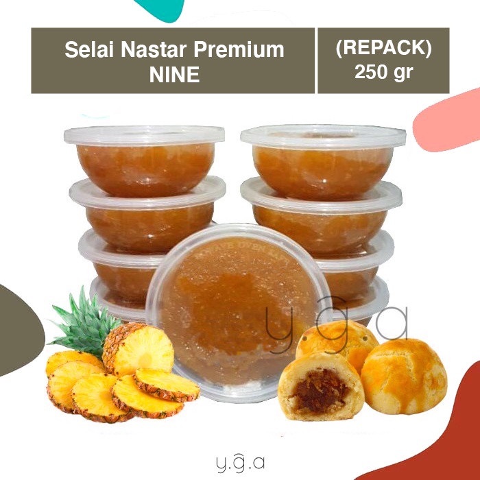 Selai Nastar Premium The Nine (REPACK) 250gr / Sele / Isian Nanas ...