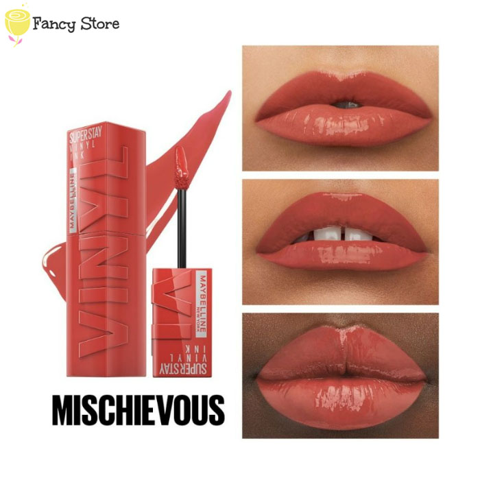 Maybelline Superstay Vinyl Ink [60 MISCHIEVOUS] Liquid Lipstick ...
