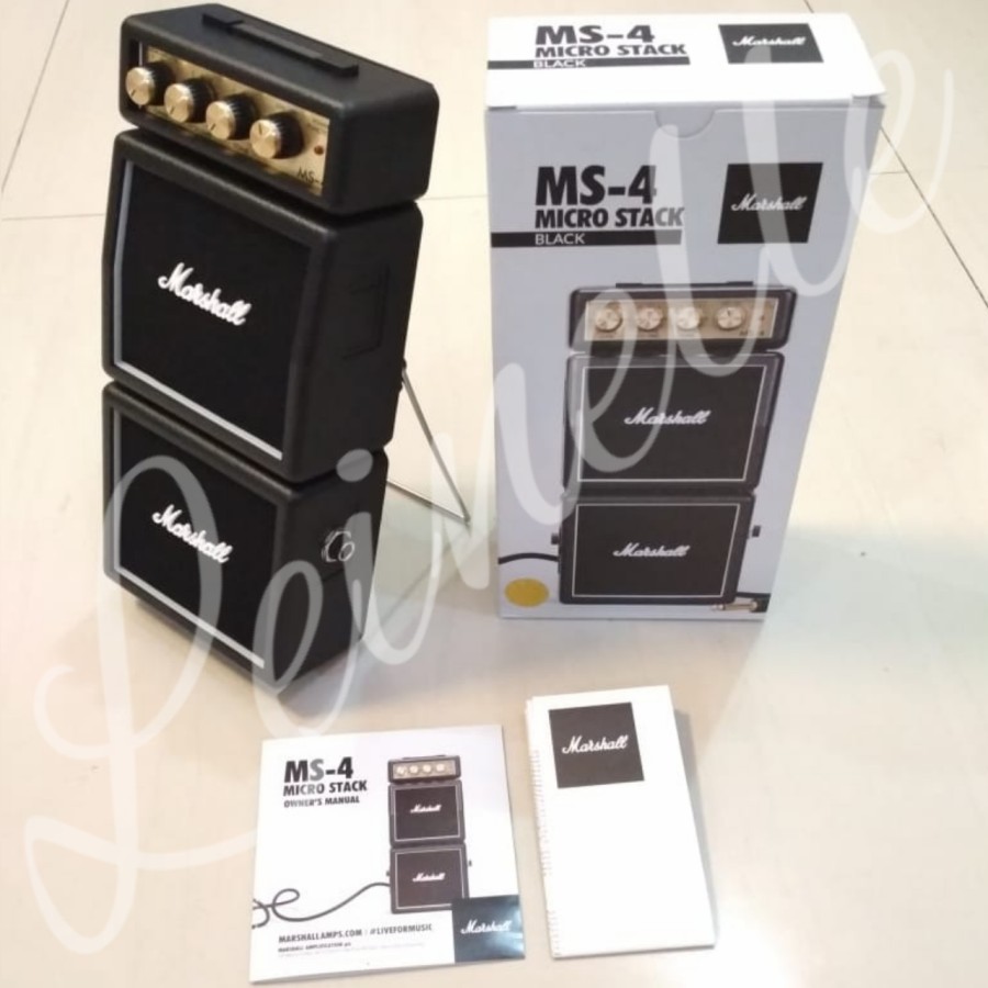 Marshall MS-4 Micro Stack Mini Guitar Amplifier Ampli Gitar Kecil ...