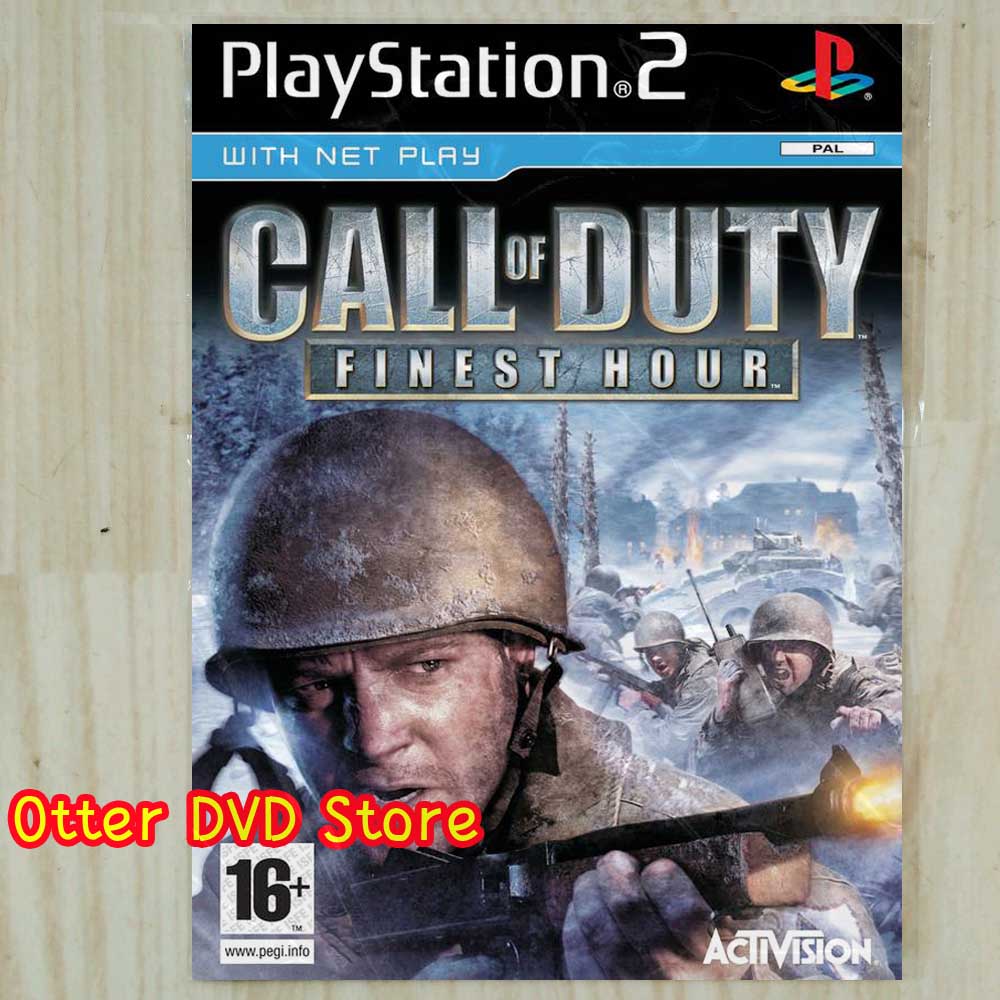 Kaset Game PS2 PS 2 Call of Duty 1 - Finest Hour | Lazada Indonesia