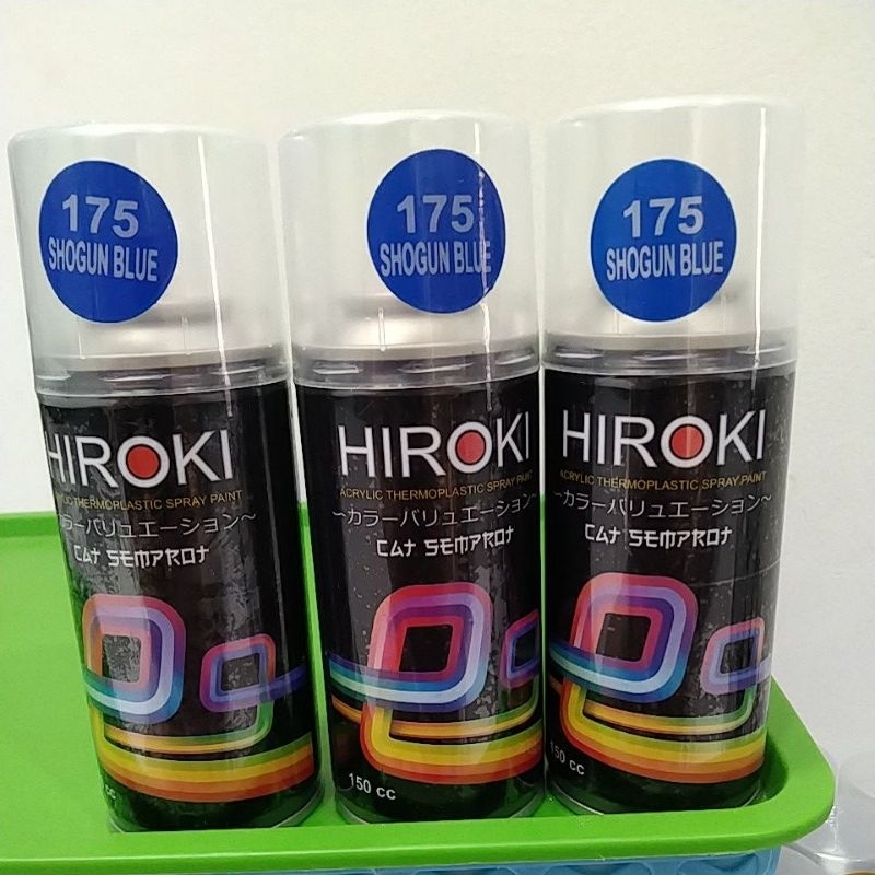pilok pilox cat semprot hiroki 150cc 175 shogun blue 150cc biru shogun ...
