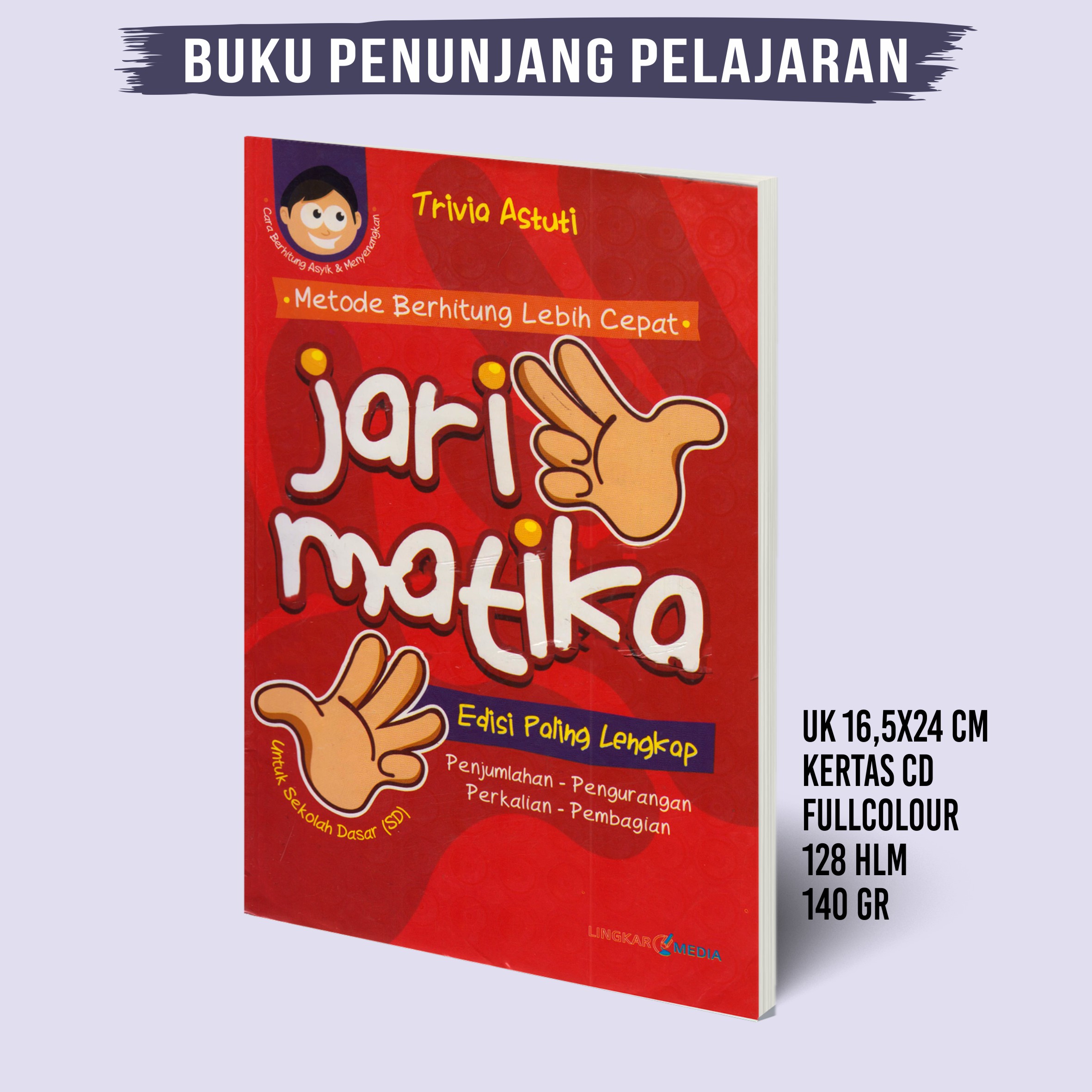 Buku Pelajaran SD Metode Berhitung Lebih Cepat Jarimatika Edisi Paling ...