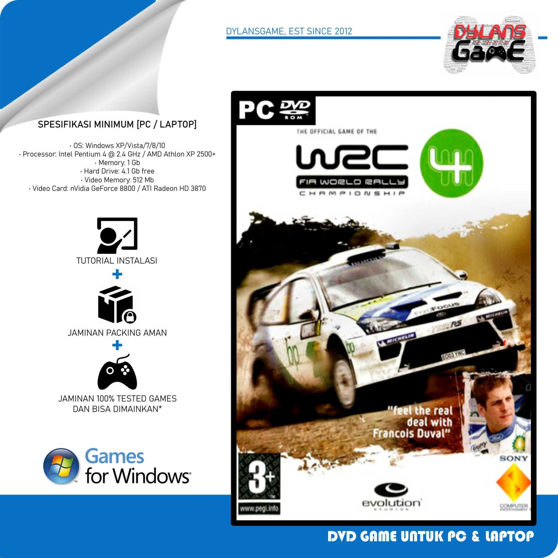 WRC 4: FIA World Rally Championship - Kaset Game PC - Game Laptop | Lazada Indonesia