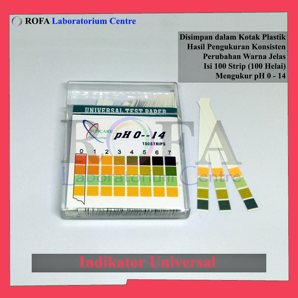 Indikator Universal / Universal Indicator / Kertas pH / pH Paper ...