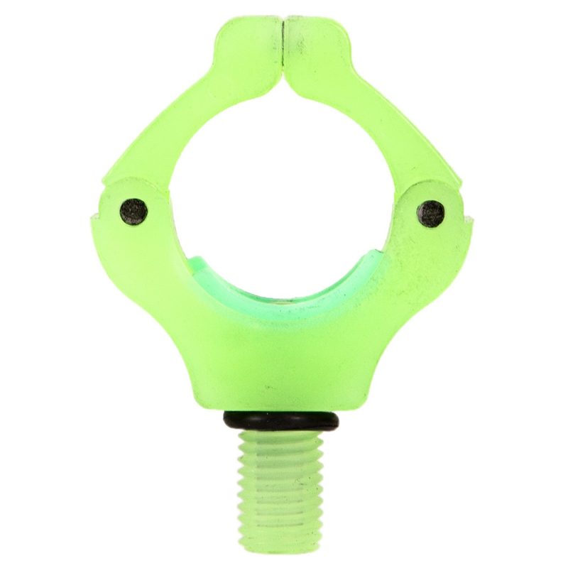 2 PCS Luminous Carp Fishing Rod Rest Gripper for Rod Pod Holder with ...