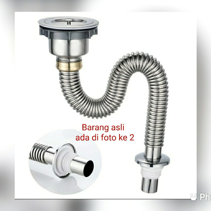 AFUR ZINK / SARINGAN SINK & SELANG PEMBUANGAN. | Lazada Indonesia