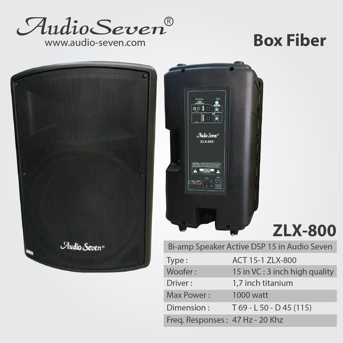 SPEAKER AKTIF AUDIO SEVEN 15-1 ZLX 800 / ZLX800 15INCH ORIGINAL ...