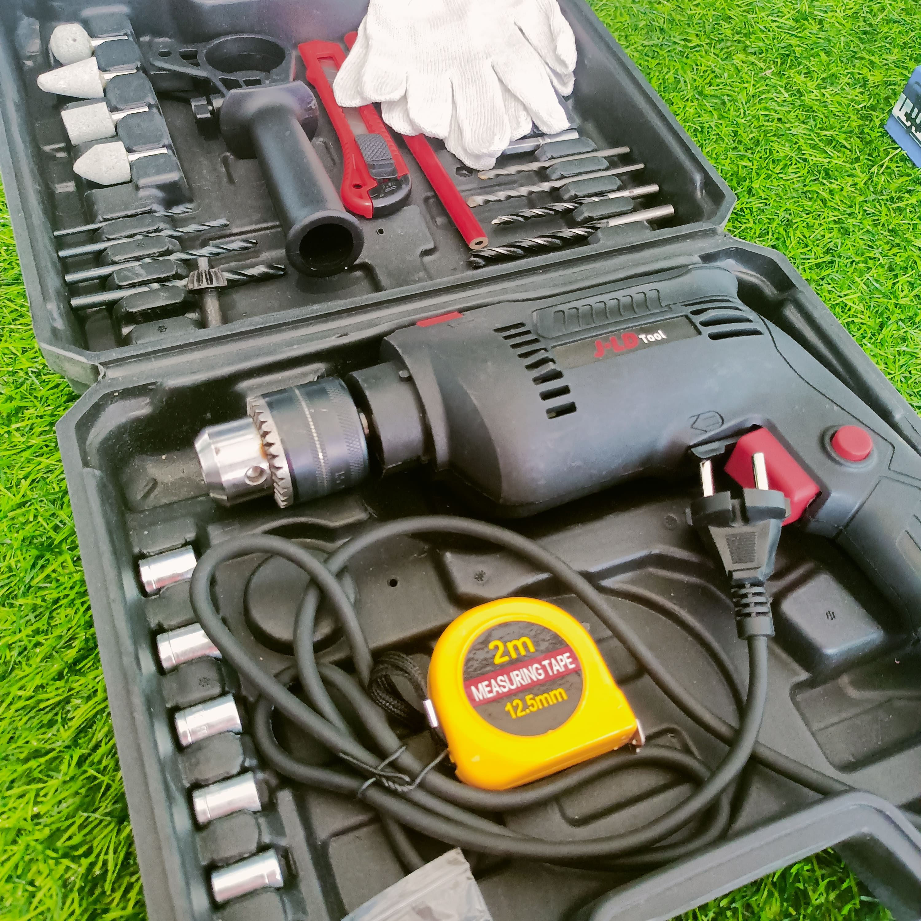 BOR 13MM TOOL KIT IMPACT DRILL NON TANG 8013 / PAKET BOR JLD / bor ...