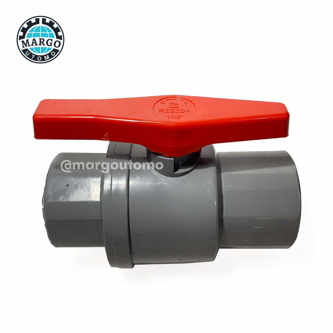 Stop Kran PVC Ball Valve PVC Rigid 1 1/2 inch | Lazada Indonesia