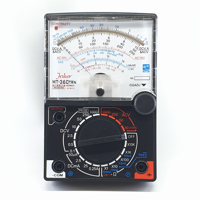 JOKER - Multitester Multimeter Analog MT-360 TRN Multi Tester Avometer ...
