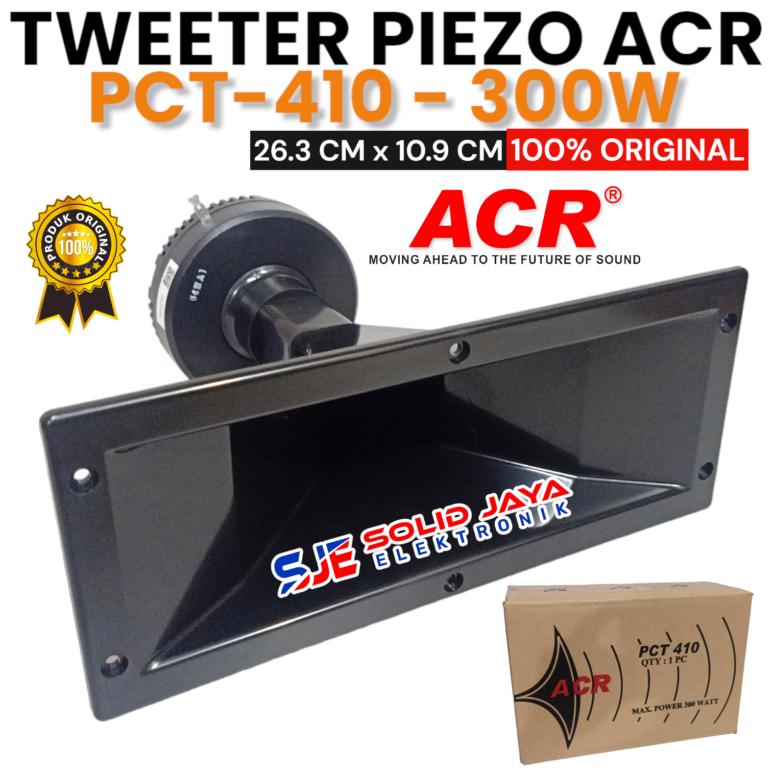 TWEETER KOTAK ACR HORN 300W PCT-410 PIEZO PIEZZO TWITER TWITTER TWETER ...