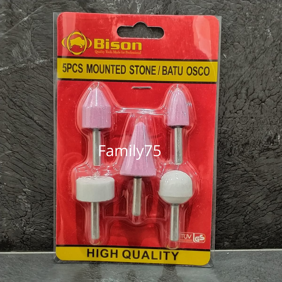 Batu osco set 5 pcs Mata bor tuner batu gurinda gerinda Mounted stone ...