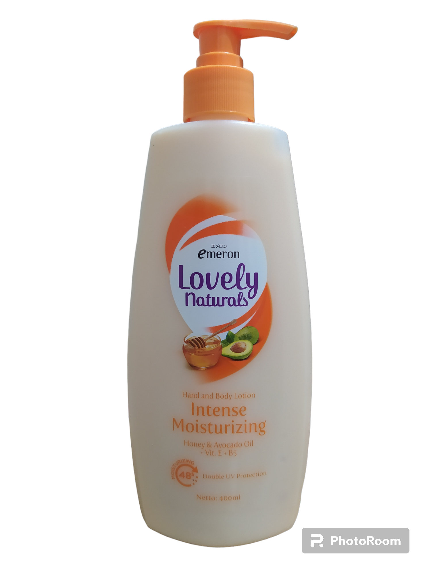 Emeron lovely natural hand body lotion white uv jumbo 400 ml / 200ml / 100ml | Lazada Indonesia