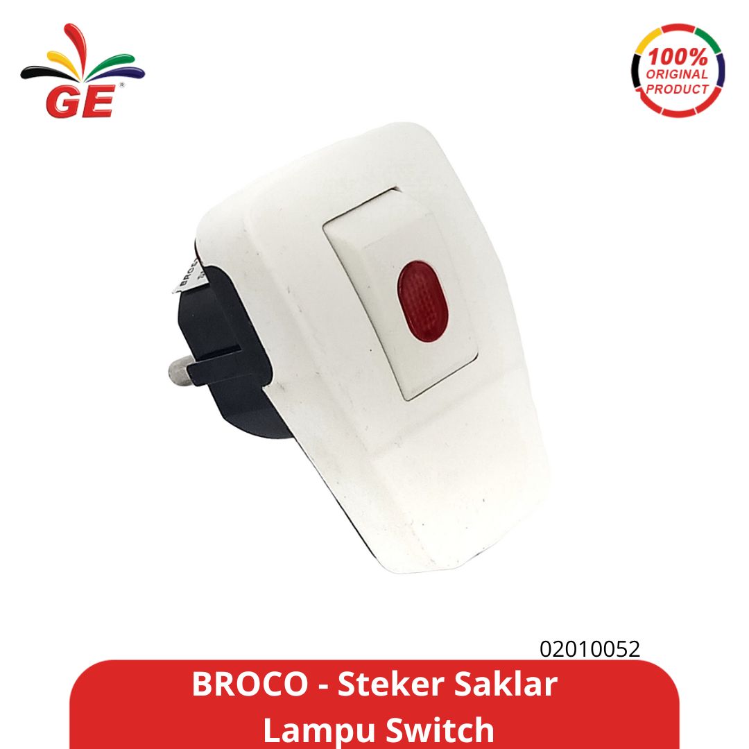 BROCO - Steker Saklar Lampu Switch 02010052 | Lazada Indonesia