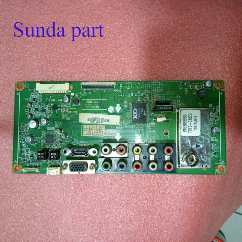 LG 32LD310 MESIN TV LED/LCD MAINBOARD MOTHERBOARD MB MOBO MODUL TV ...