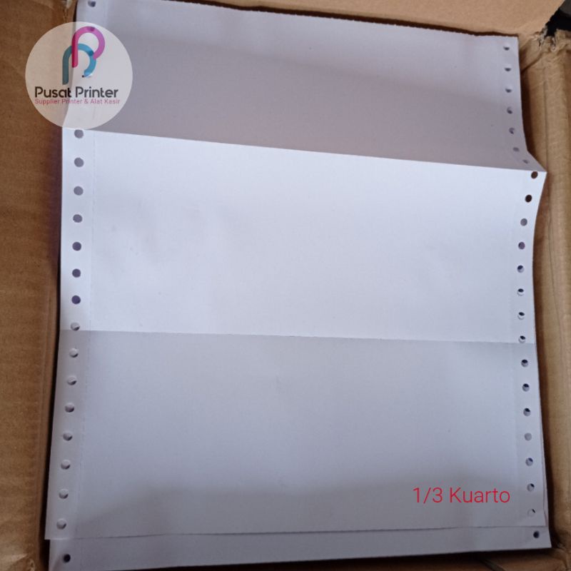 Kertas Continous Form 1/3 kuarto | Lazada Indonesia