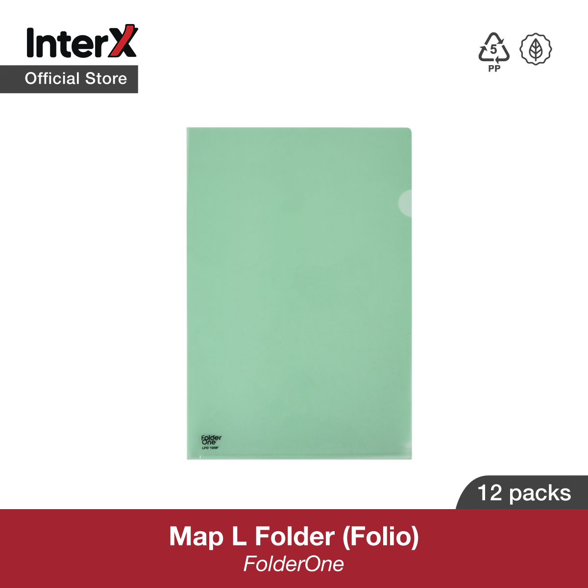 Folder One Map L Folder FC Pack isi 12 | Lazada Indonesia