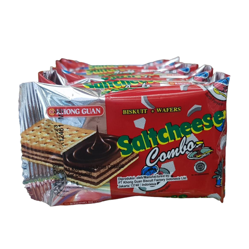 1 RENCENG KHONG GUAN SALTCHEESE ISI 10 | Lazada Indonesia