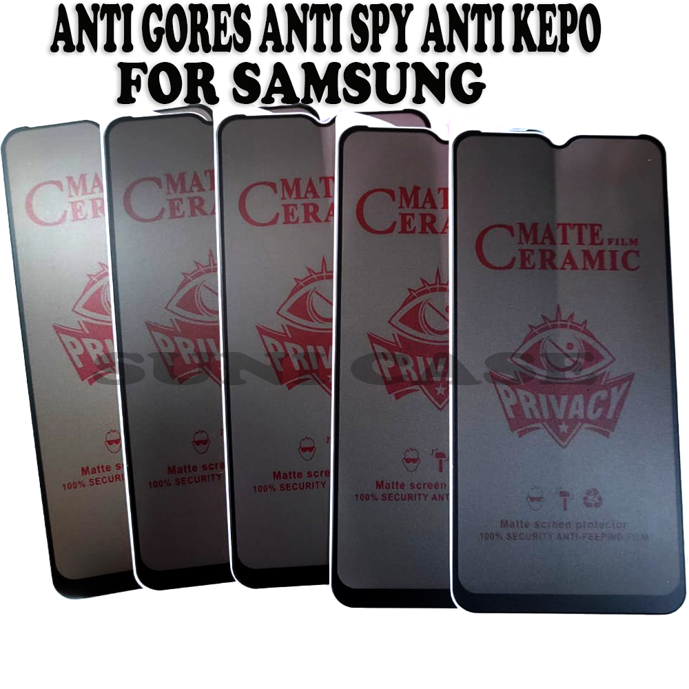 Anti Gores Ceramic Spy Samsung A04 A04S A04E A23 A13 A12 A02 A02S A03 A03S A03COREA10 A10S A20 ...