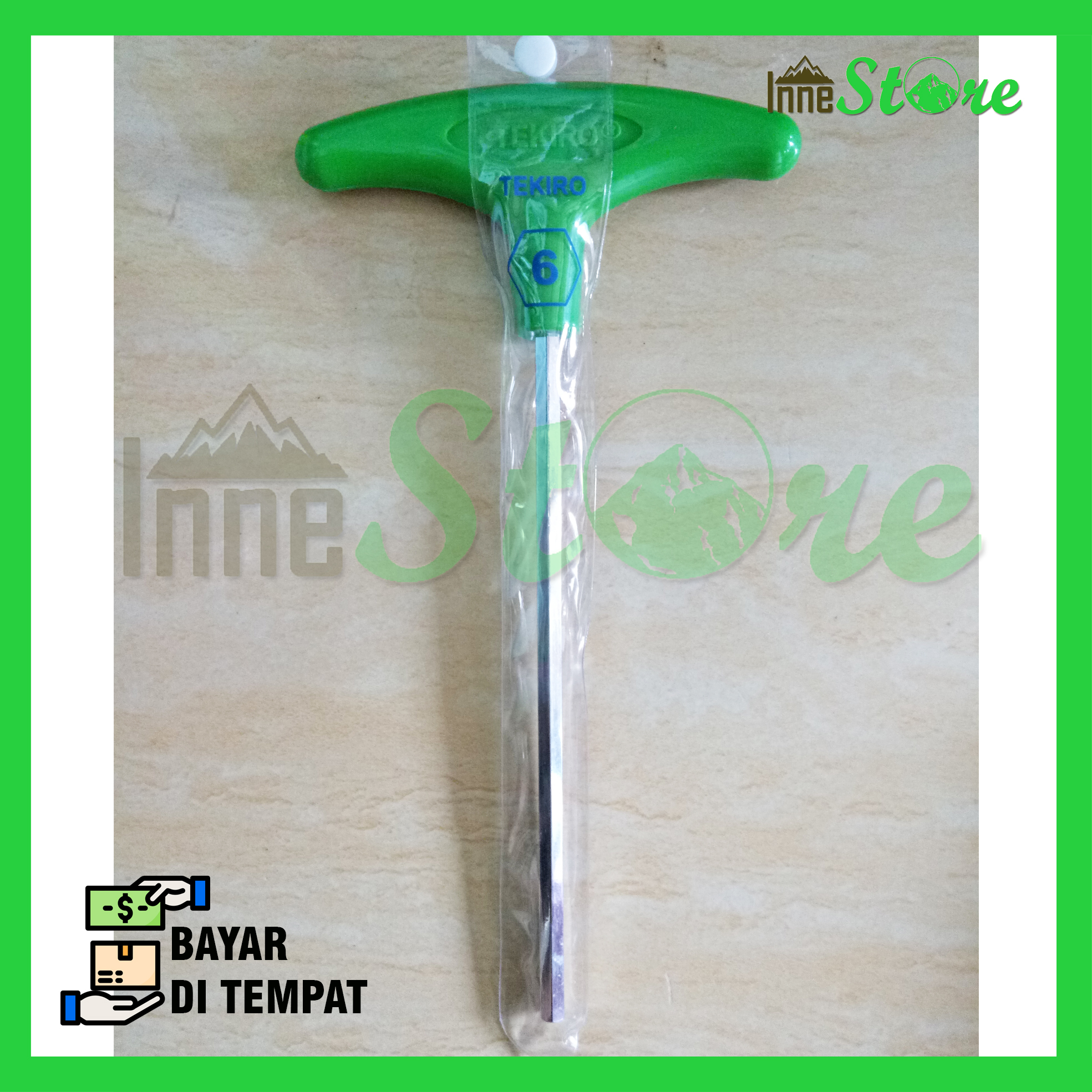 Kunci L Tekiro Model T 6 mm Tekiro Kunci L 6mm T Shape Hex | Lazada Indonesia