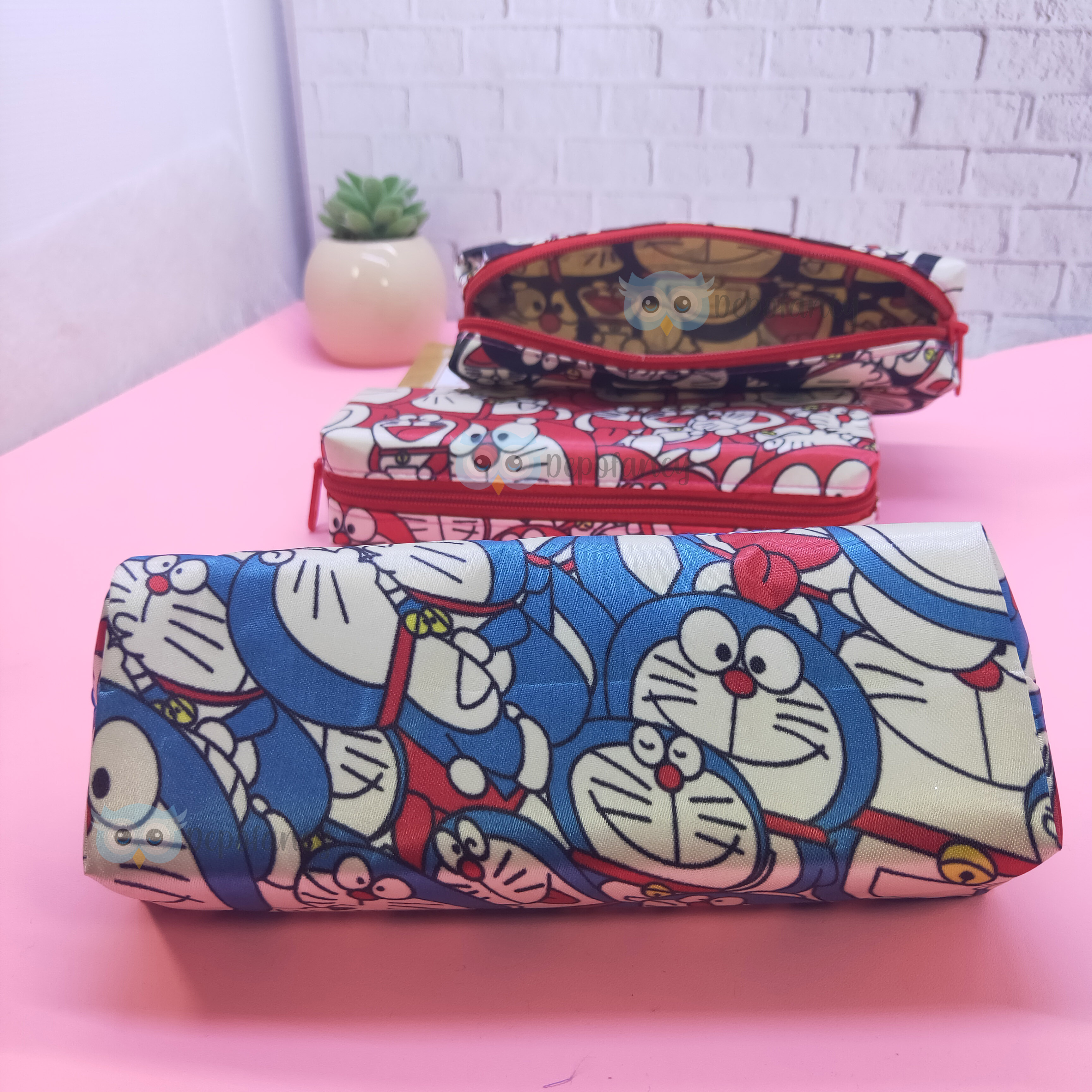 Kotak Pensil Kain 1 Resleting / Tempat Pensil / Tepak Pensil / Boks ...