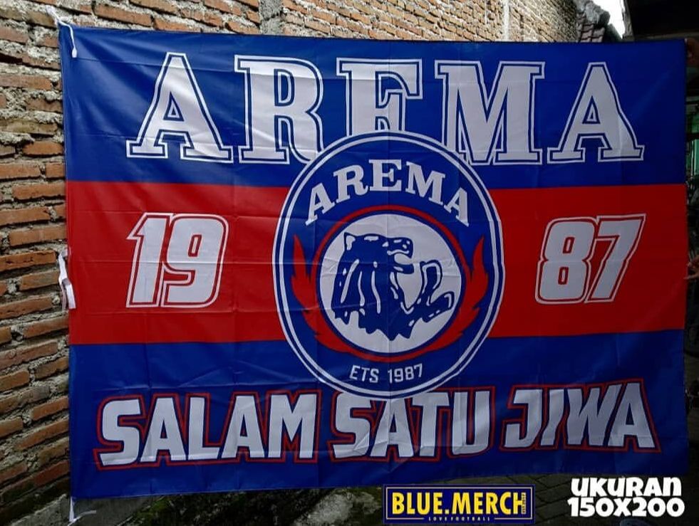 BENDERA AREMA 1987 | Lazada Indonesia