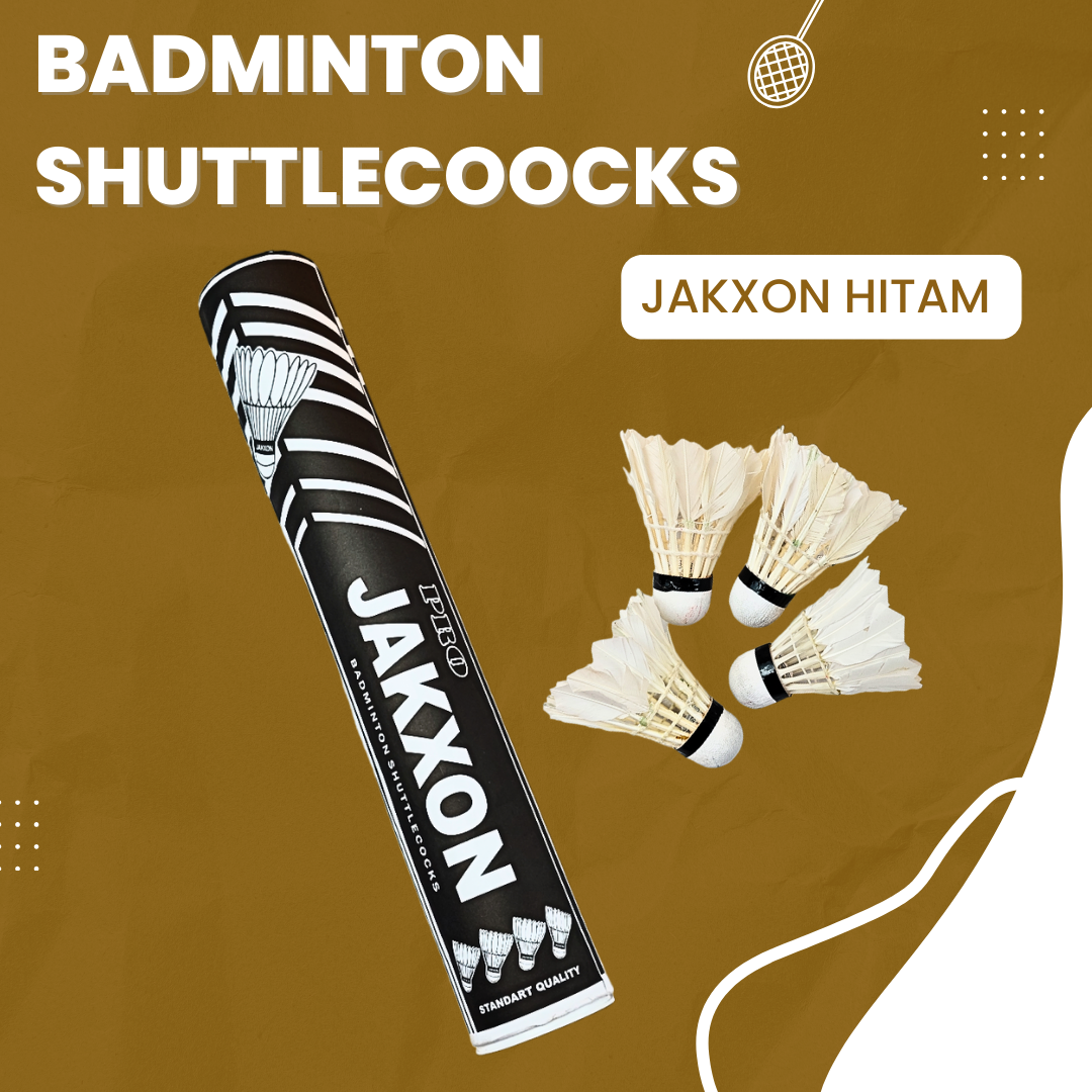 (1 Slop) Kok Bulu Tangkis / Badminton Shuttlecock PRO JAKXON | Lazada ...