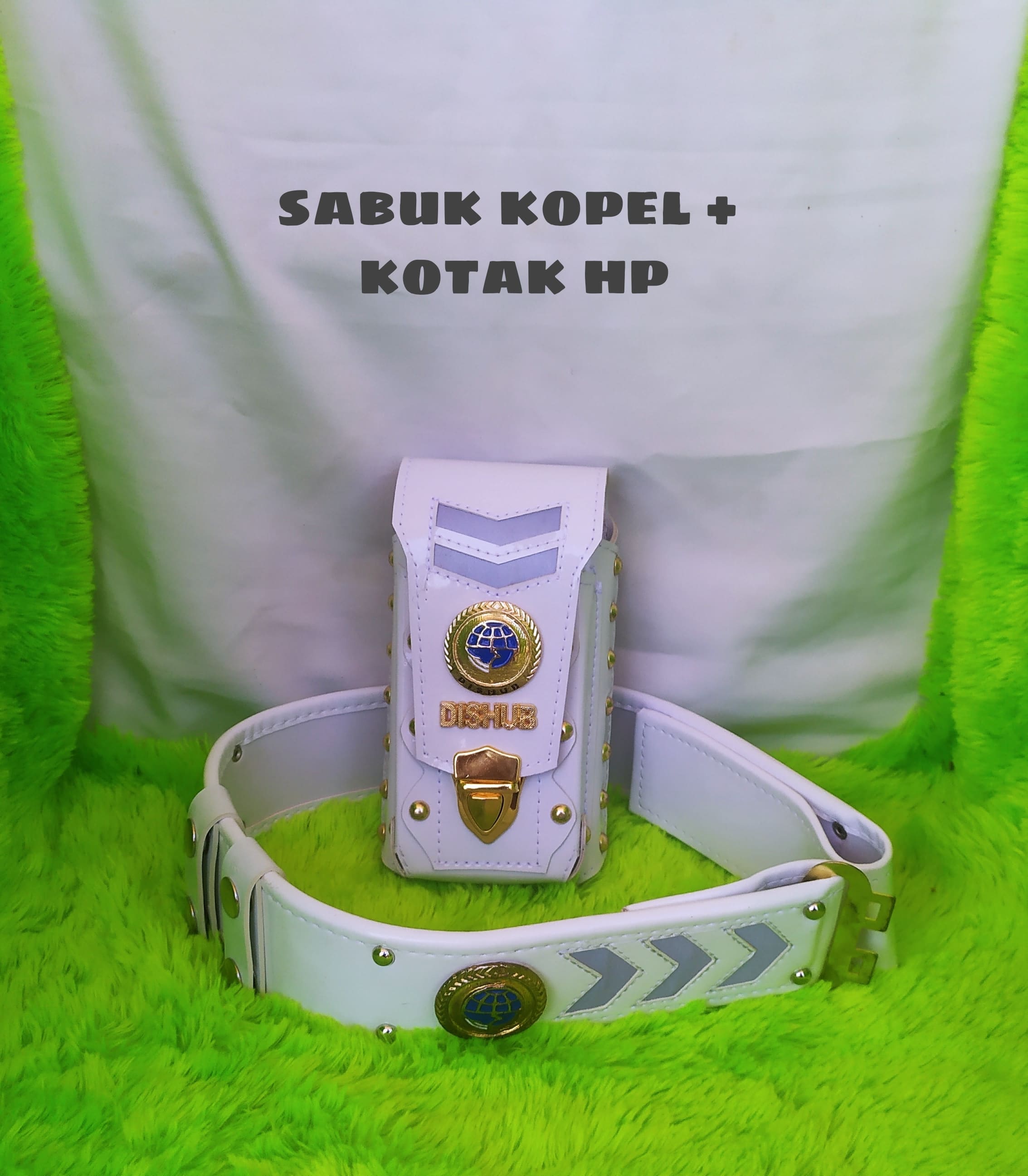 KOPEL SETELAN DISHUB TERBARU LOGO COR DAN TULISAN + BANGKOL | Lazada ...