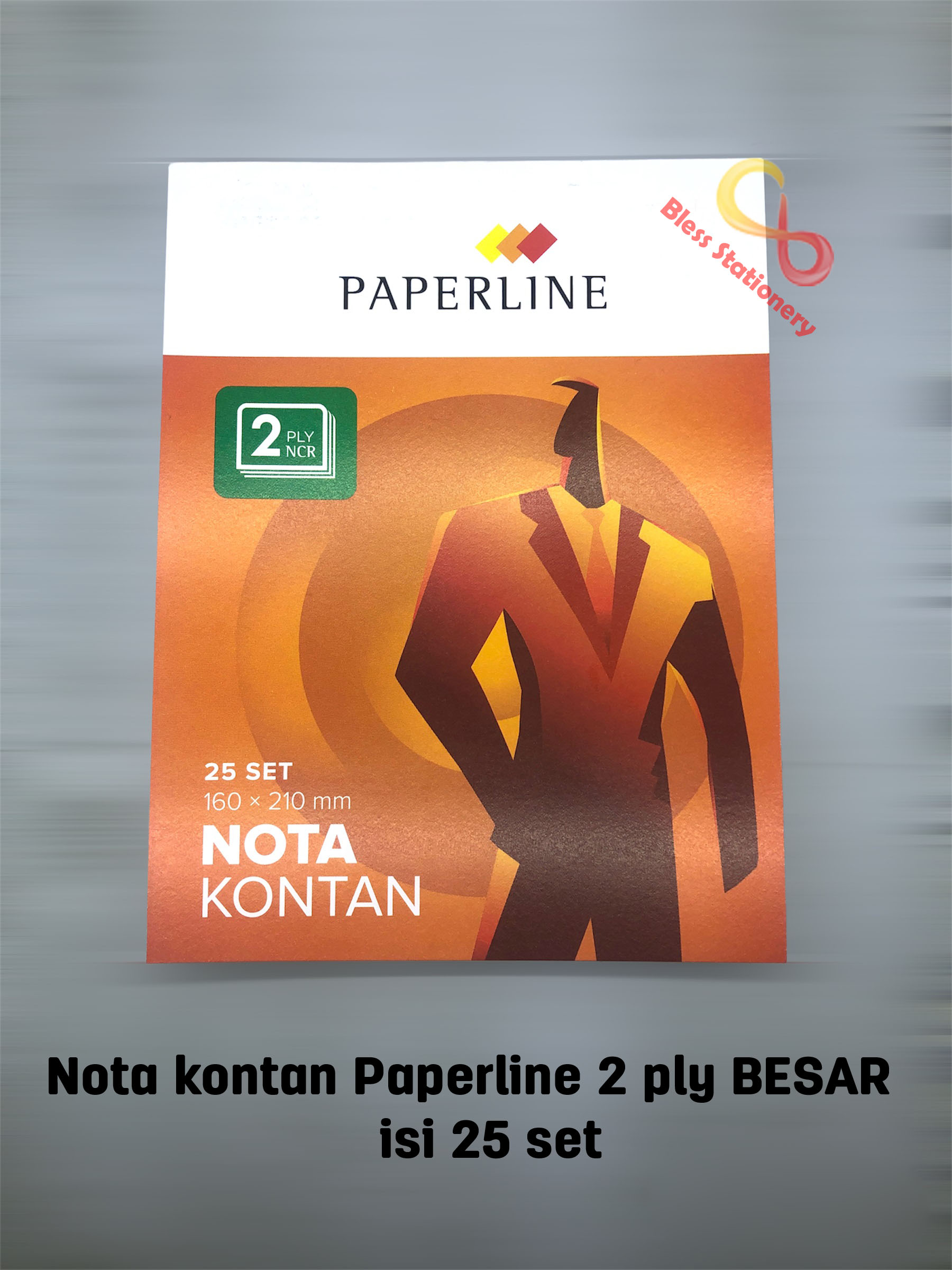 Buku nota Paperline 2 ply BESAR Buku nota kontan 2 rangkap buku nota ...
