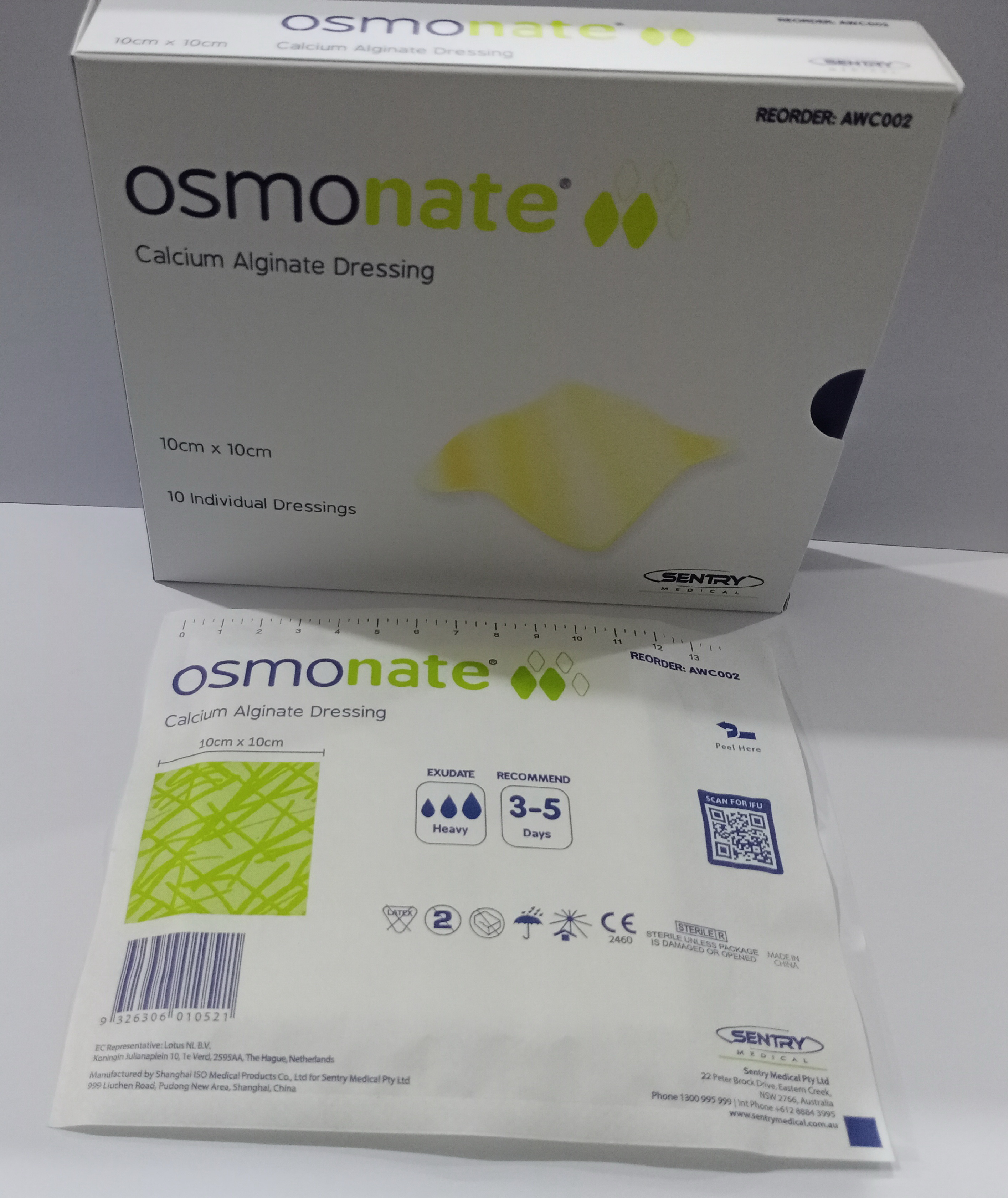 Osmonate Calcium Alginate Dressing 10cm x 10cm | Lazada Indonesia