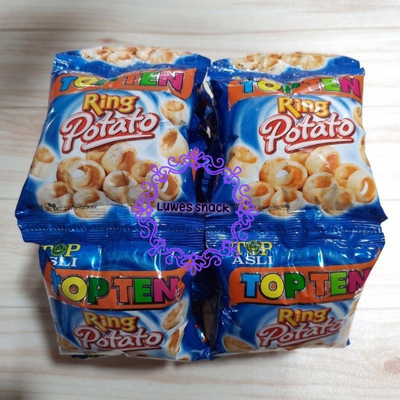 Topteen ring potato isi 10pcs- makanan ringan cemilan snack ringan ...