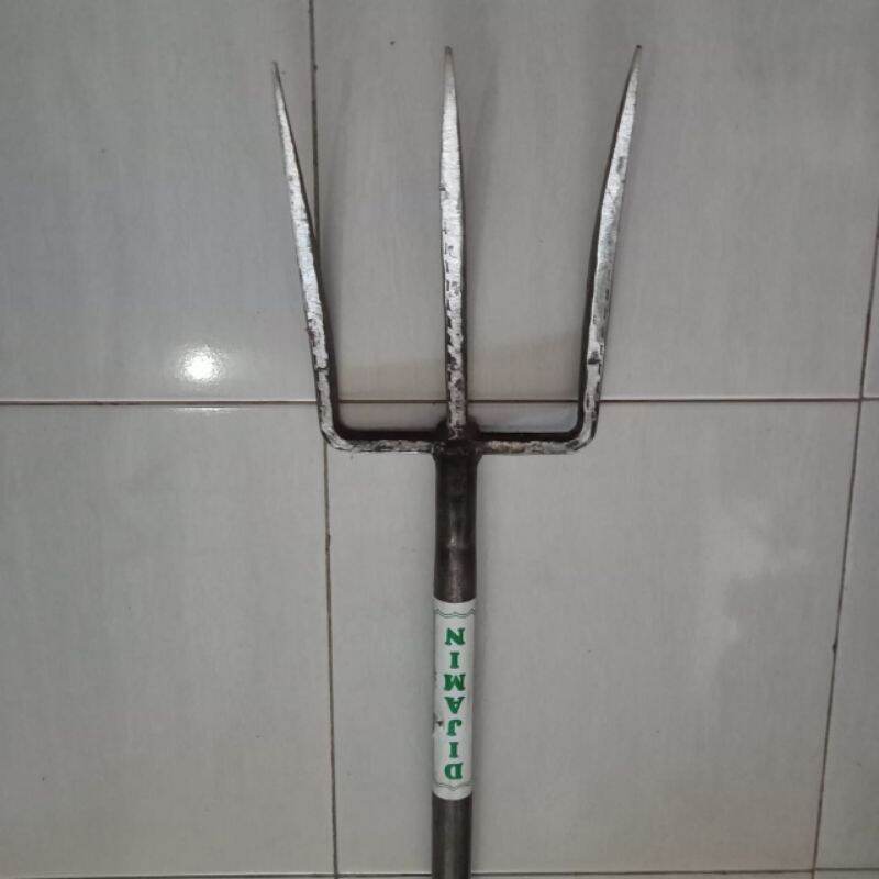 ORDER garpu tanah baja asli/garpu tanah lurus/garpu lencek kebun ...