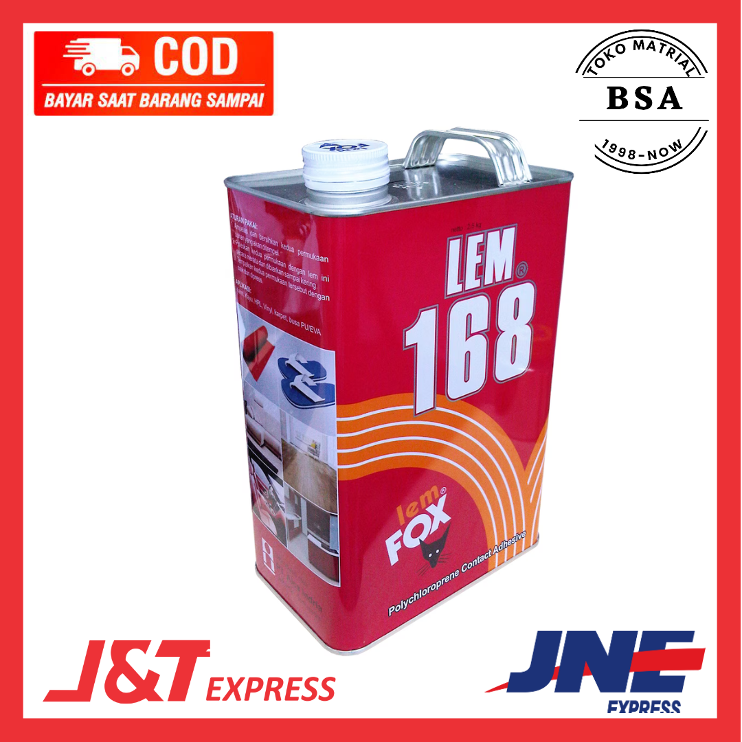 Lem Kuning FOX 168 Galon 2.5 kg | Lazada Indonesia