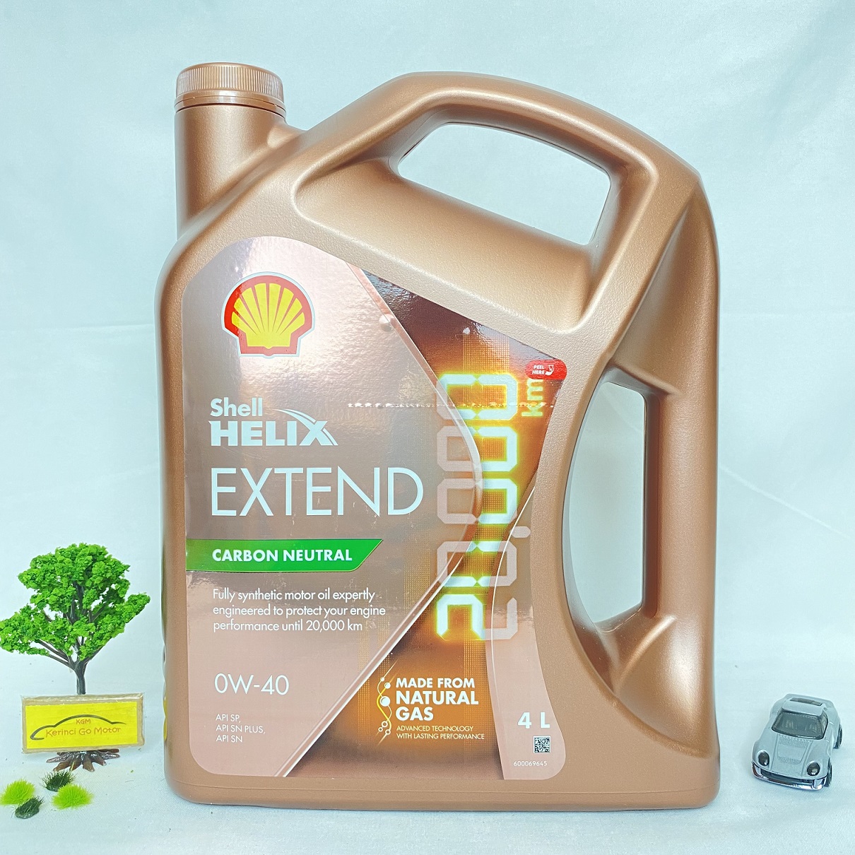 Shell Helix Extend SAE 0W-40 4 Liter Api SP Oli Mobil Mesin Bensin ...