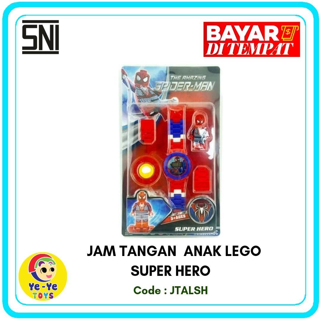 Jam Tangan/Jam Tangan Anak/Jam Tangan Lego/Jam Tangan Lgo Super Hero ...