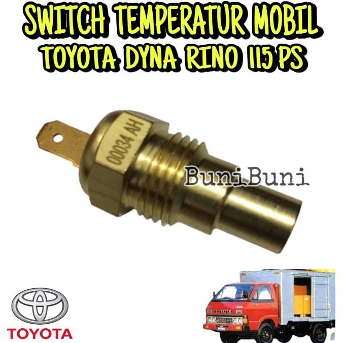 Switch Temperatur / Sensor Suhu Panas Mobil Truk Toyota Dyna Rino ...