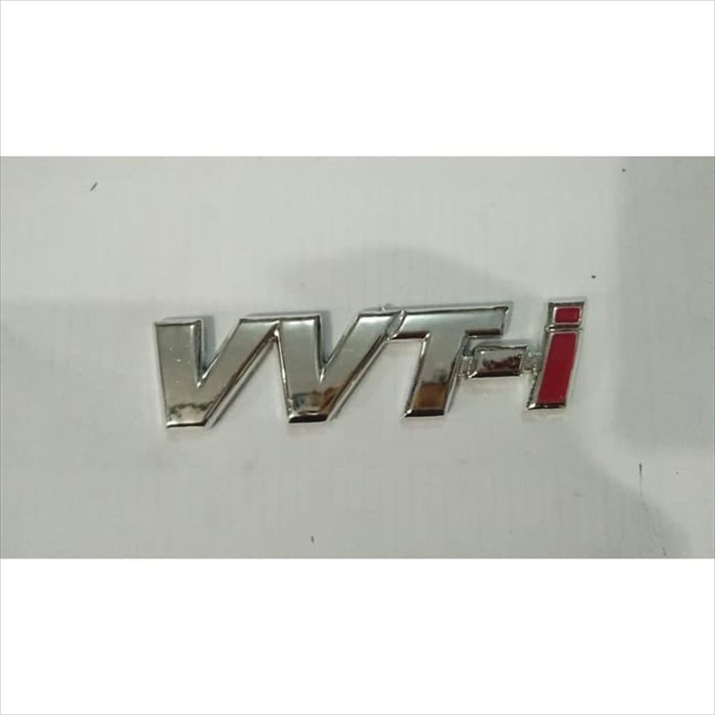Emblem Logo Sticker Tempelan Tulisan VVTI VVT-I Innova Panjang 9.3 cm ...